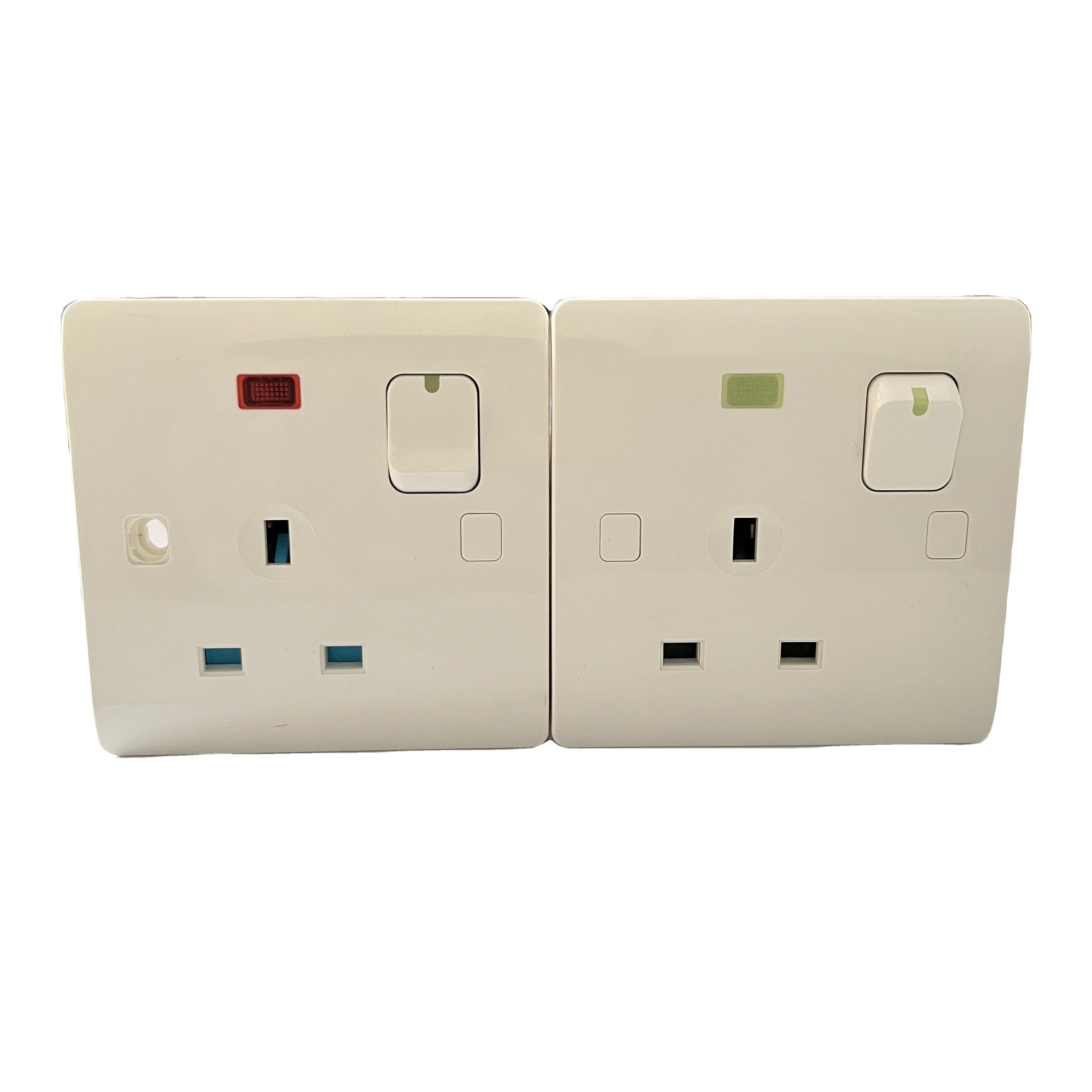 British Standard PC Wall Sockets with Travel Conversion Plug