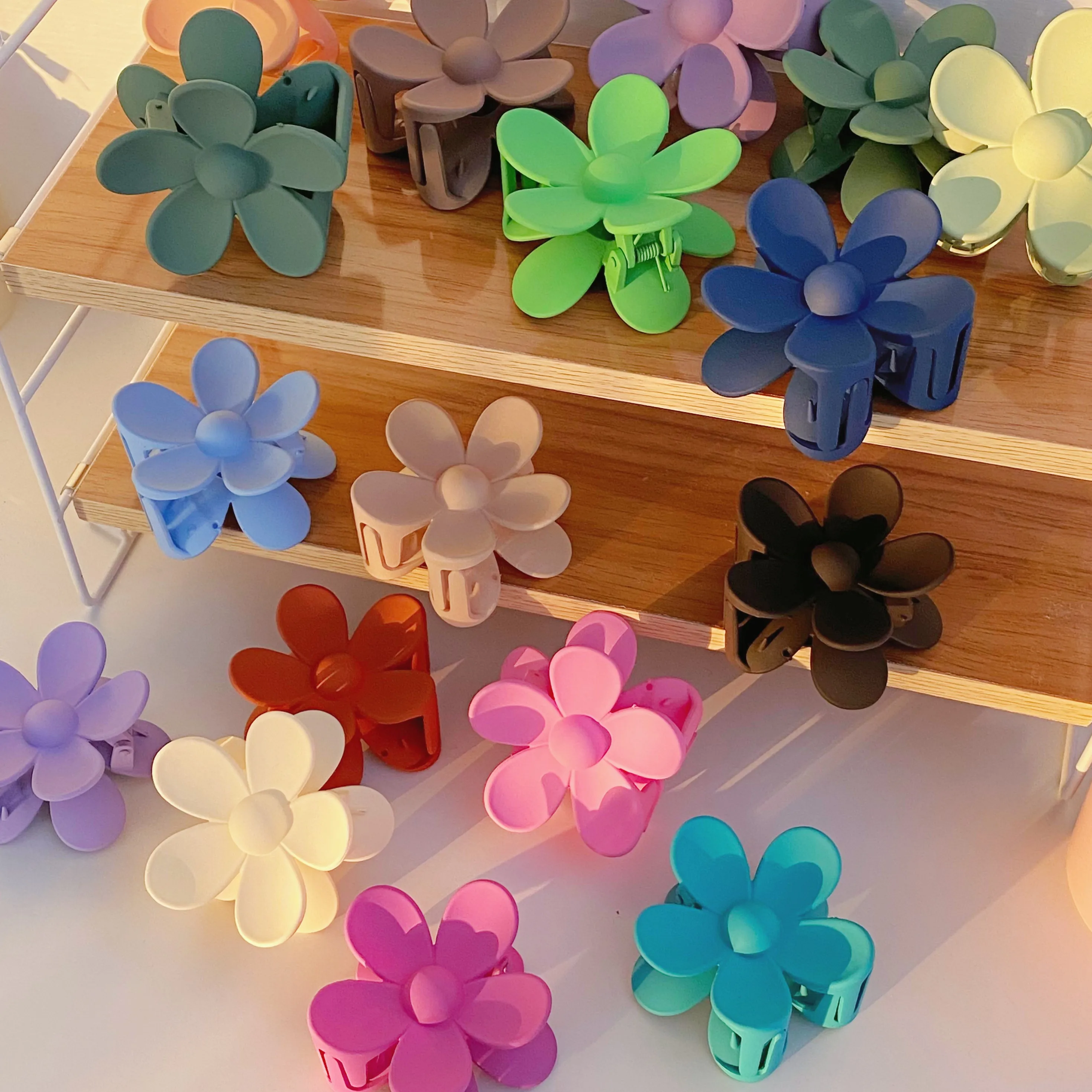 Sayoung OEM/ODM Hot Sale Candy Color Hair Claw Clips