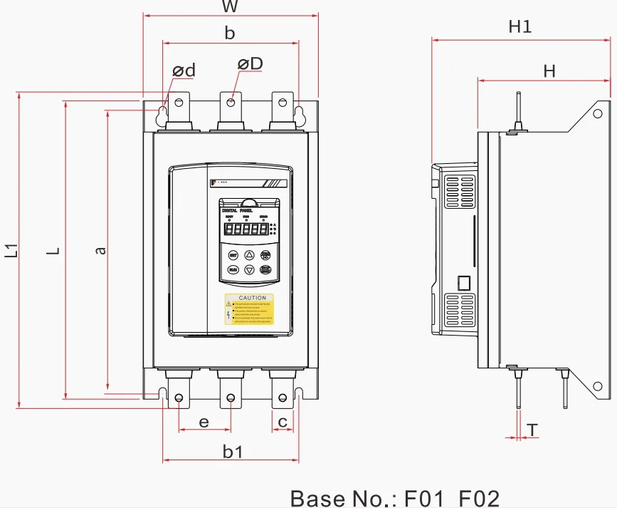 Powtran 3 Phase Pr5300 Series Softstarter On Line Soft Starter For ...