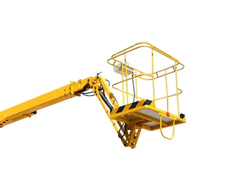 Mounted Aerial Working Boom Trailer Mounted Boom Man Lift 8m Portable ...