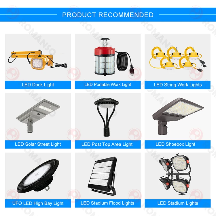 Heavy Duty 60W LED Dock Lights - Bright, Durable, Efficient