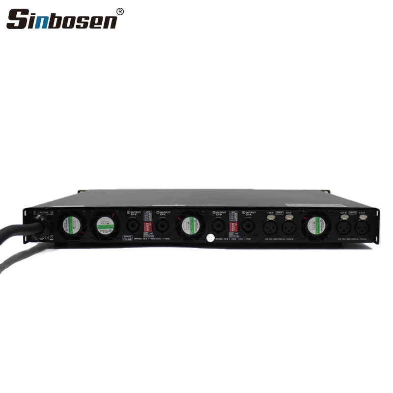 D2-3000 Good For Subwoofer 2 Channel 1u Digital Power Amplifier 3000 ...