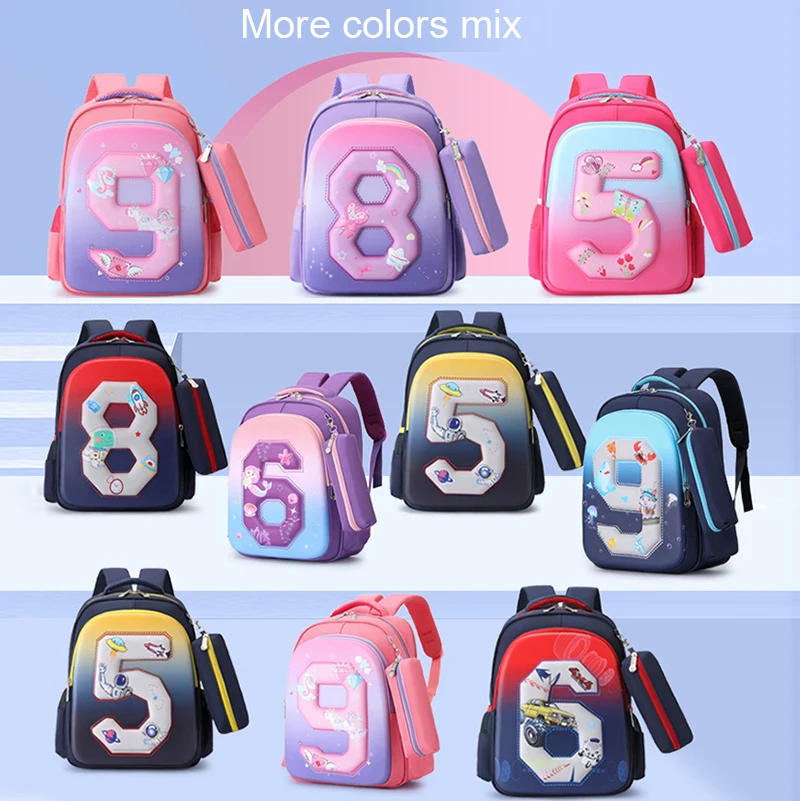 Gm High Quality 3d Cartoon Kids Backpack Cartoon School Bags ...