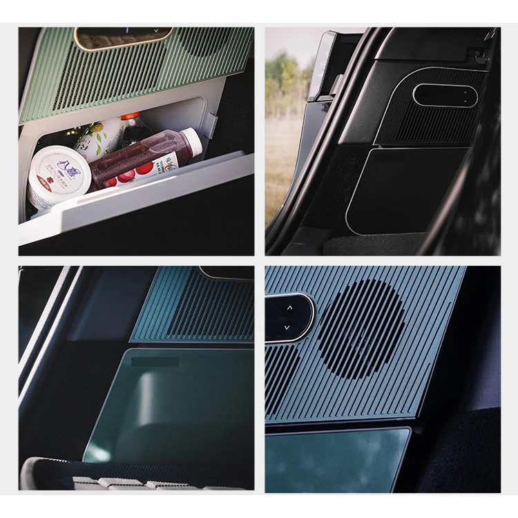 Car Refrigerator Tesla Model Y Trunk Fridge 12v Mini Car Fridge Special ...