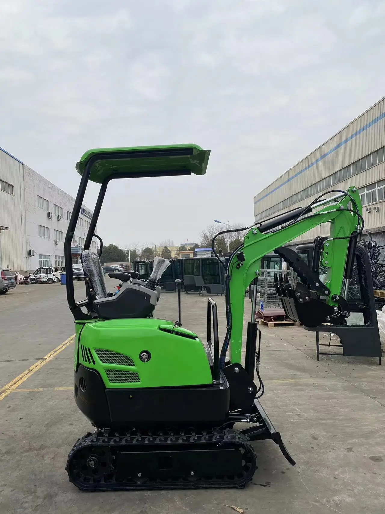 Minibagger Mini Excavator Digger Bagger 1 Ton 1.2 Ton Mini Excavator ...