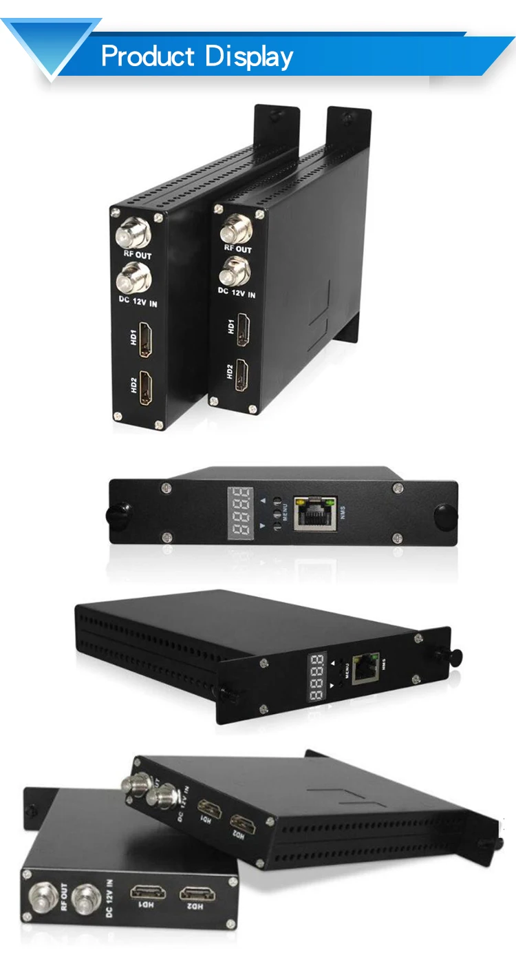 SKD296X Digital Modulator - H.264 Encoding for TV Headend