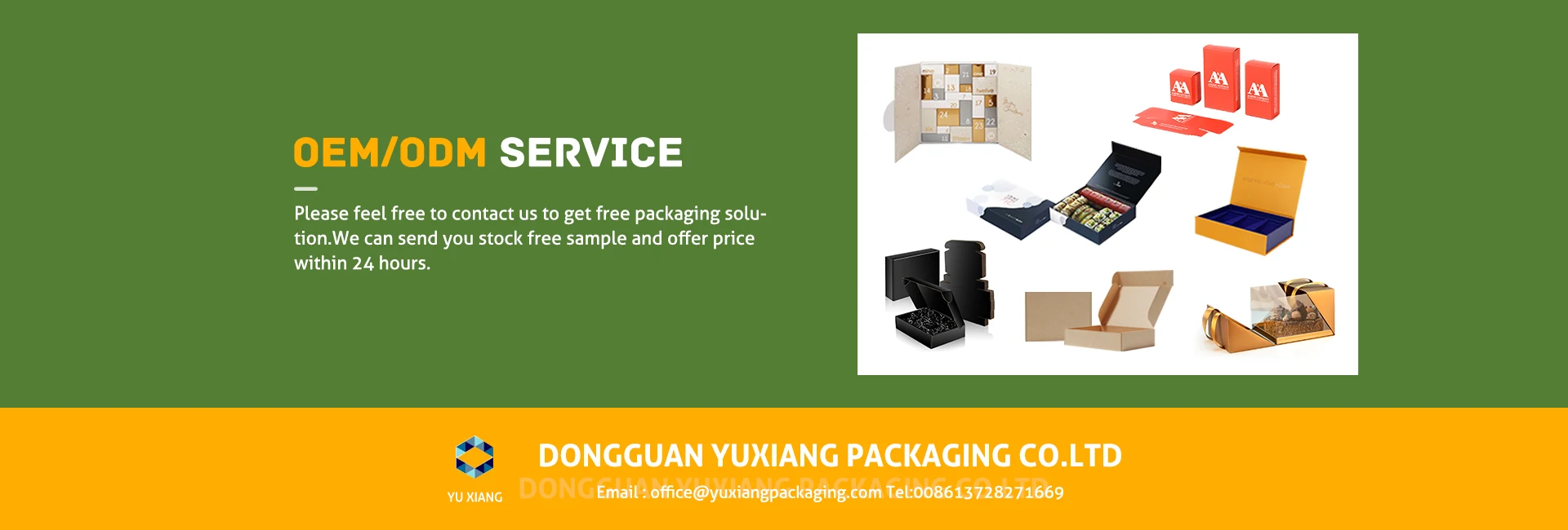 Company Overview - Dongguan Yuxiang Packaging Products Co., Ltd.