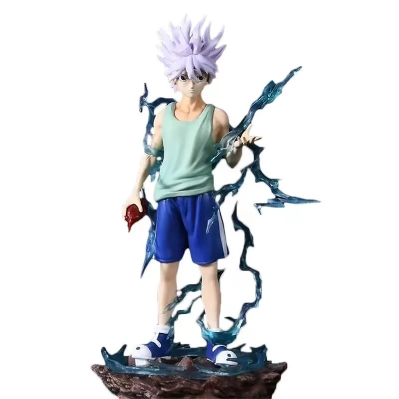 22cm Hunter X Hunter Figures Killua Zoldyck Action Figurine PVC Model ...