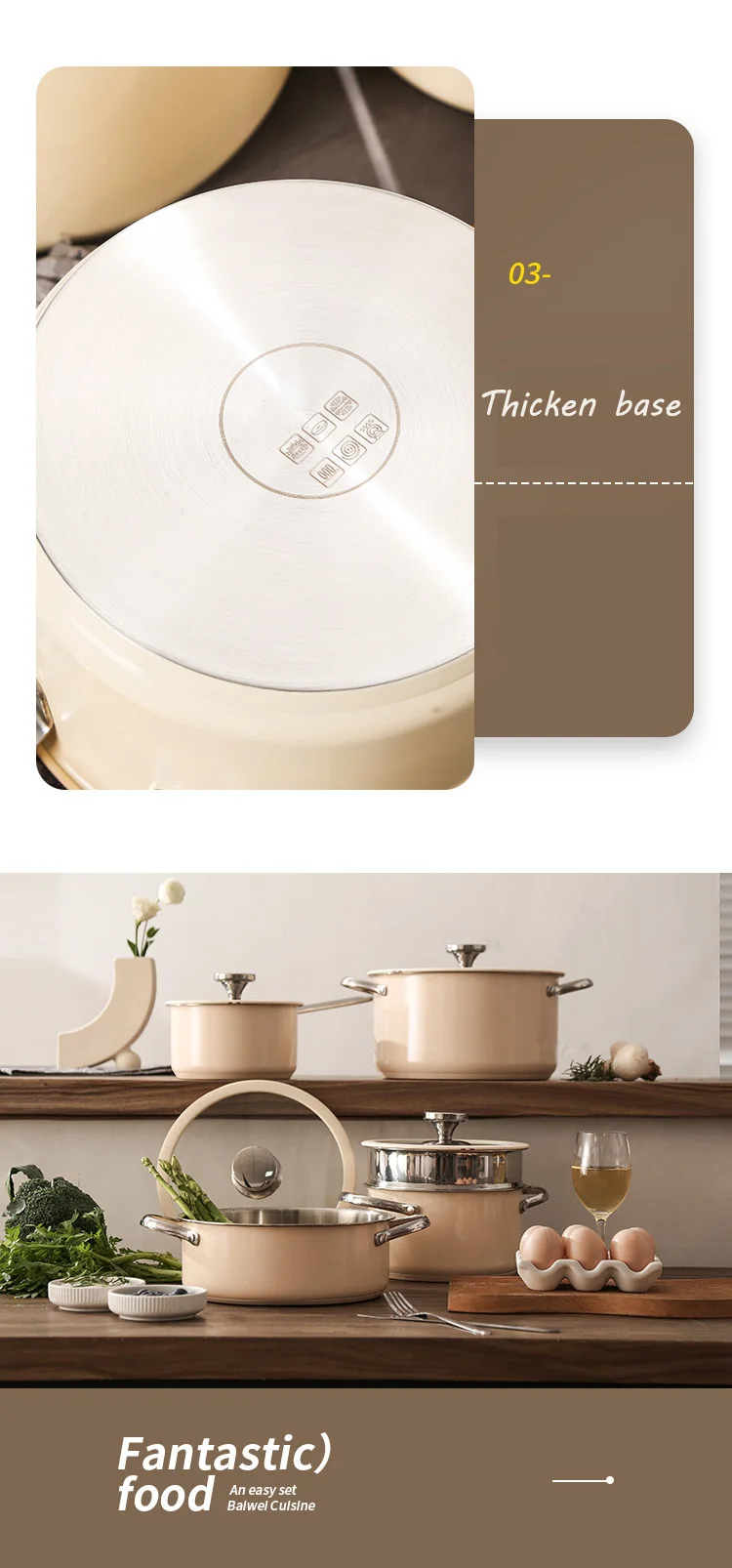 Hot Selling Wholesale Stainless Steel Ceramic Pot Silicone Glass Cover ...