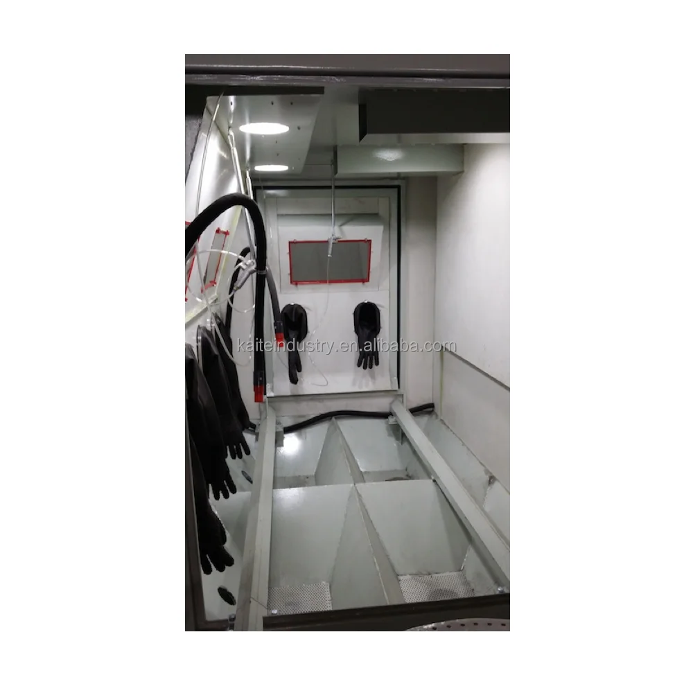Multi-station Blast Cabinets Double Cabinet Abrasive Blast Equipment ...