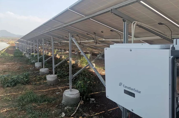 String Inverter Three Phase On Grid Solar System Canadian Grid Tie ...