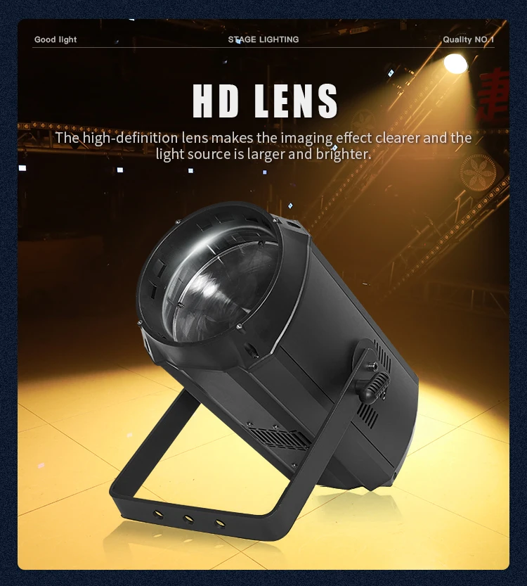 Electric Focusing Zoom Cob Profile Spotlight 300w Warm Wahite/cool ...