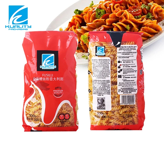 Custom Print Food Grade Spaghetti Pasta Packing Pouch Noodle Packing ...