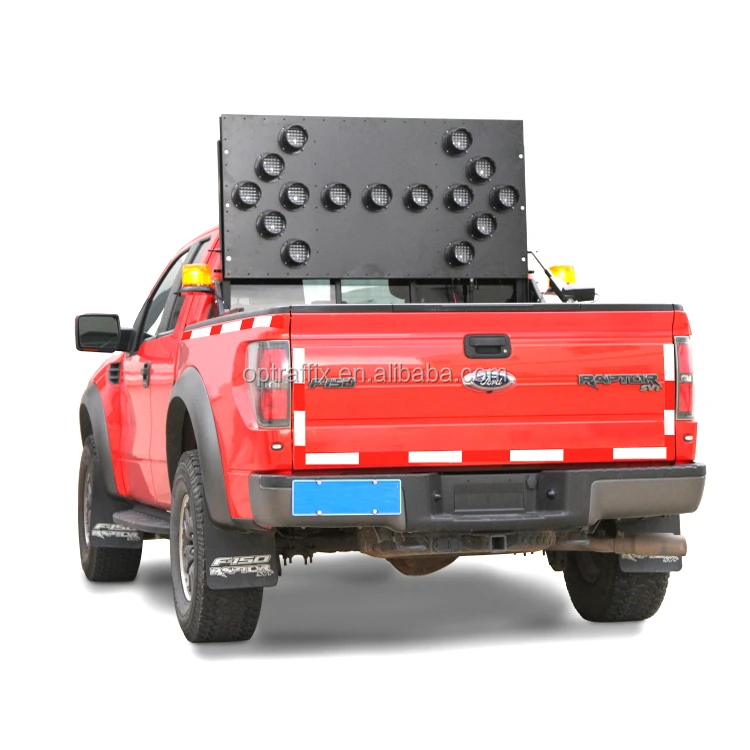 Highway LED Board Sign Flashing Arrow Sign Truck Mounted LED Arrow ...