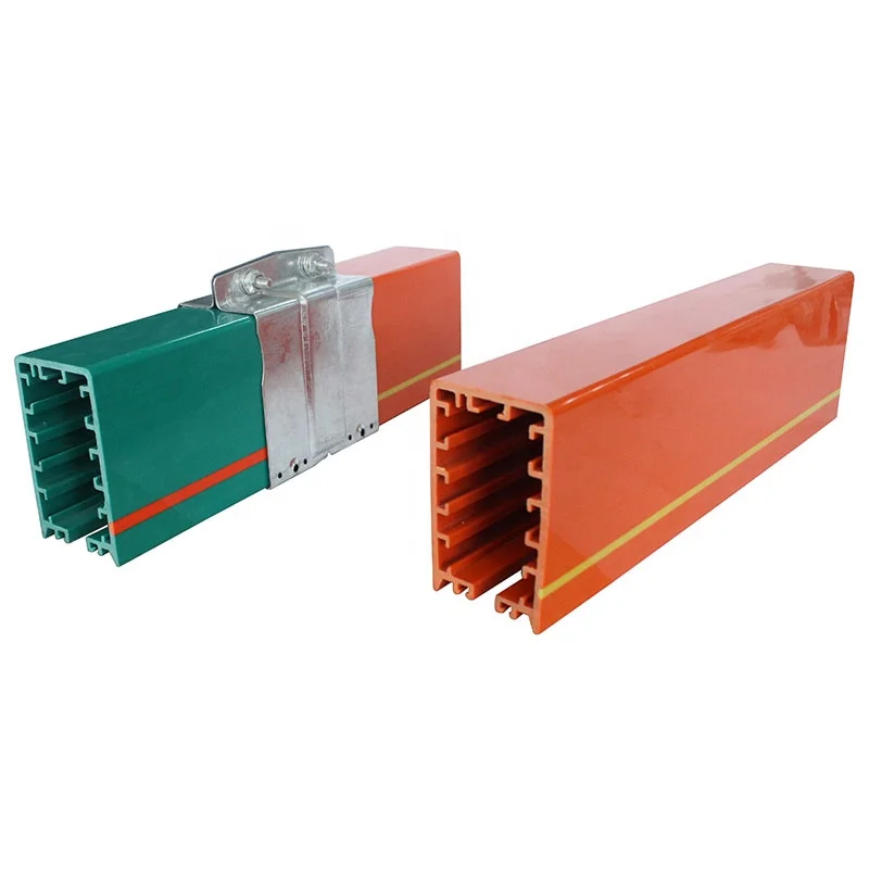 Komay Pvc Enclosed Conductor Busbar Multi-pole Tube Type Sliding Wire ...