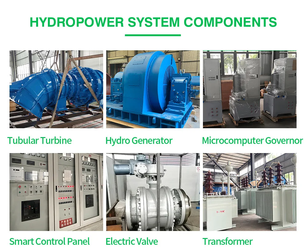 50kw Mini Smart Micro Hydroelectric Generator with Tubular Turbine for Sale