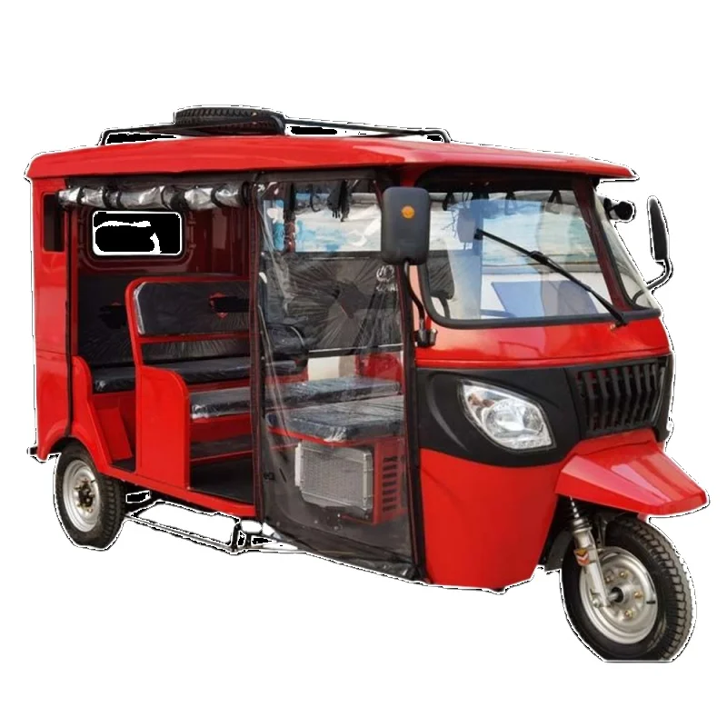 Motor Tricycle Three Wheel Gas Powered Tourist Vehicle Tricycle Adult ...