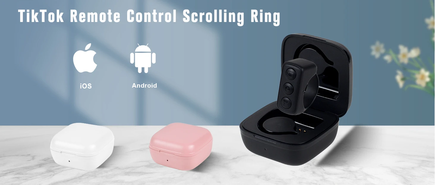 Universal Selfie Control Ring Video Music Control Ring Bt Wireless ...