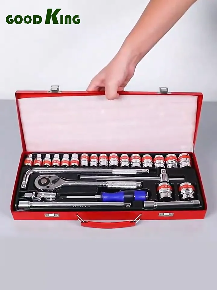 25 Pieces Set Of Tools Orange With Rocker Hardware Tools Combination ...