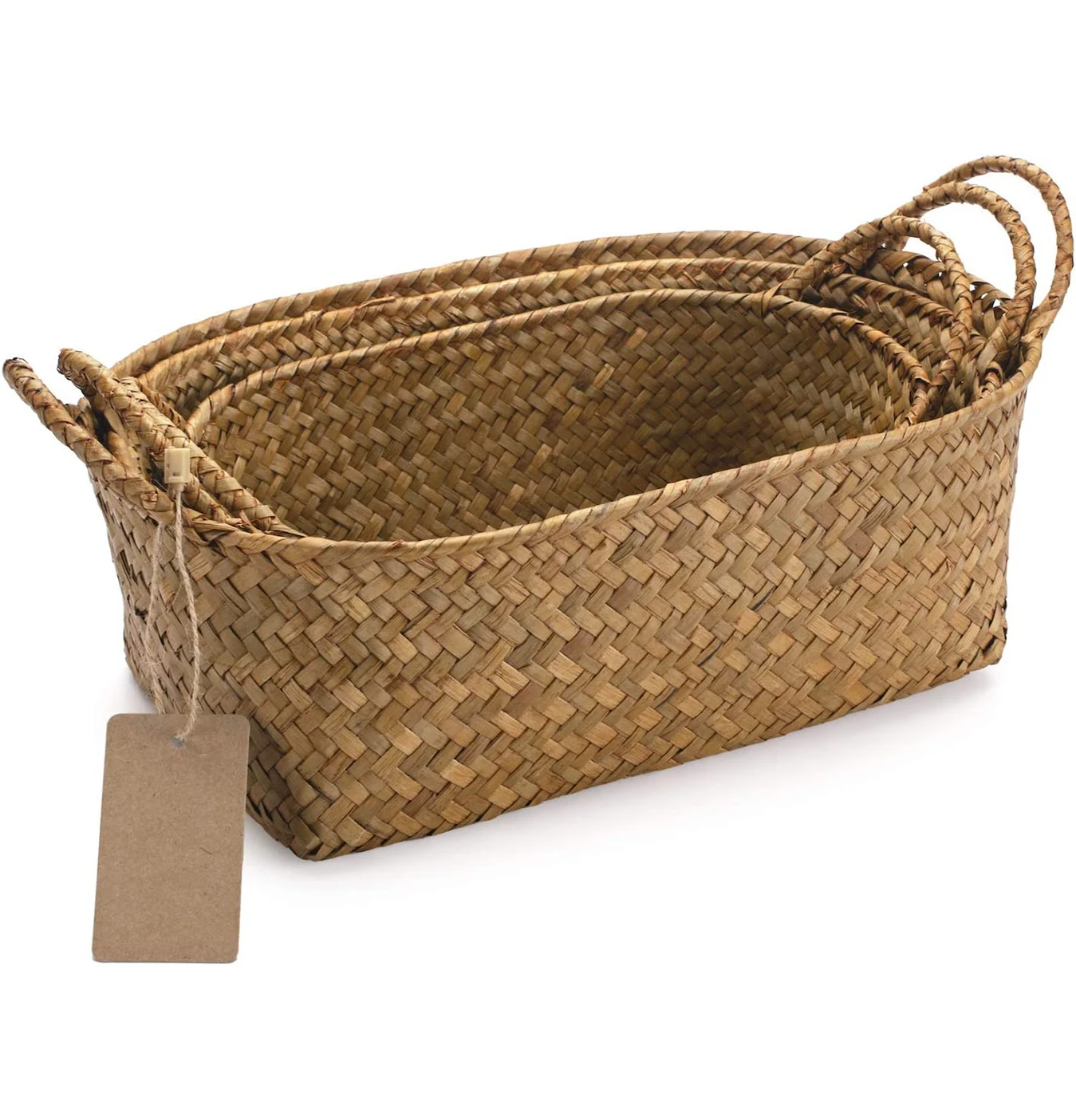 Seagrass Woven Baskets - Sustainable Storage Solutions