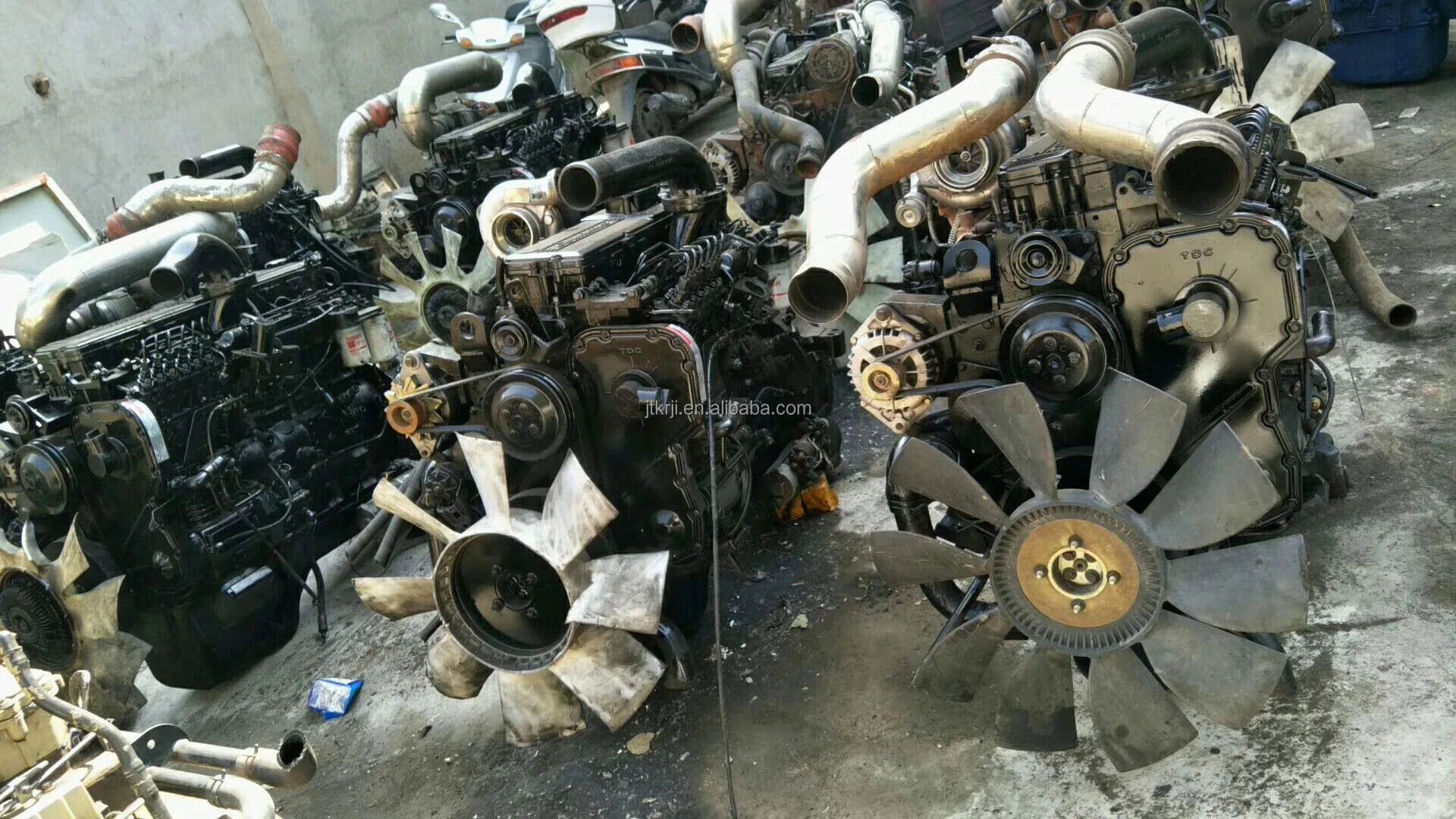 Genuine Japanese W04D Used Engine for Truck - 4 Cylinder