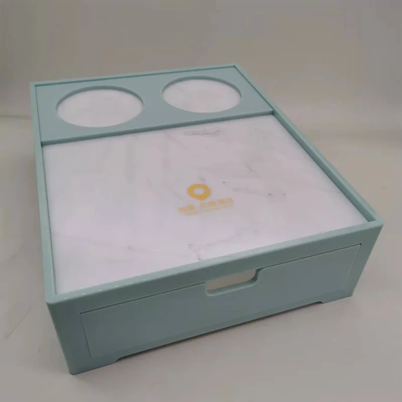 Hotel Consumable Boxes Wooden Luxury Tissue Water Cup Towel Daily ...