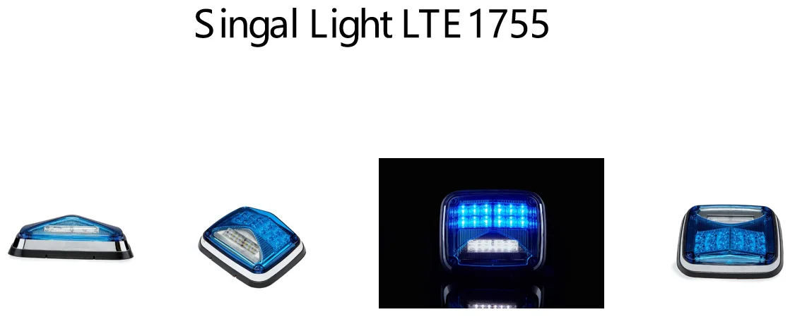 SENKEN Square Warning Flashing Lights Ambulance Surface Mounted Strobe ...