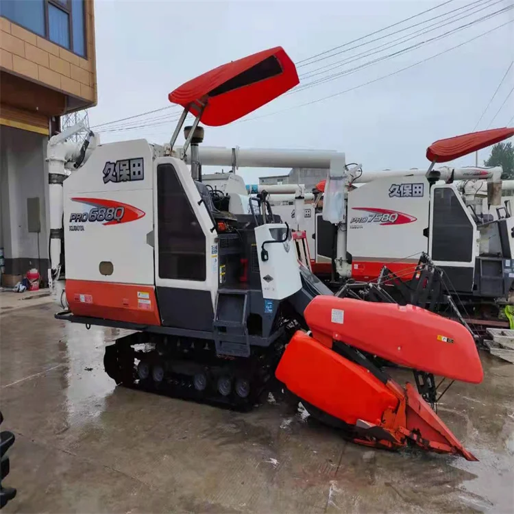 Kubota Pro688q Kubota Combine Harvester Gearbox Mini Combine Harvester ...