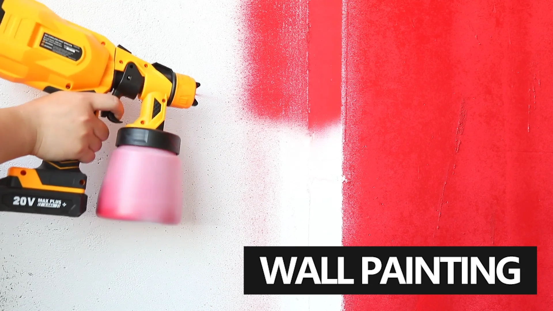 Worksite Customized Cordless Paint Sprayer Professional Airless Water ...