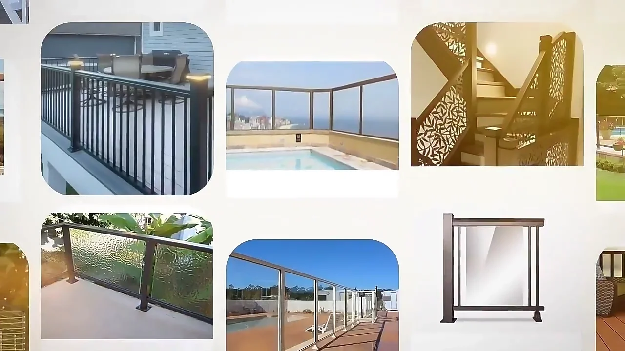 Customized Balcony Railing,Rooftop Anti Fall Corridor,Staircase ...