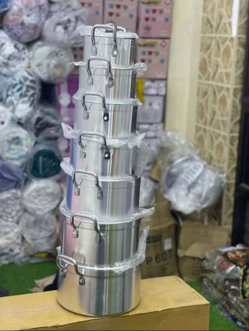 Wholesale Aluminum Kitchenware Set - 14pcs Soup Pots