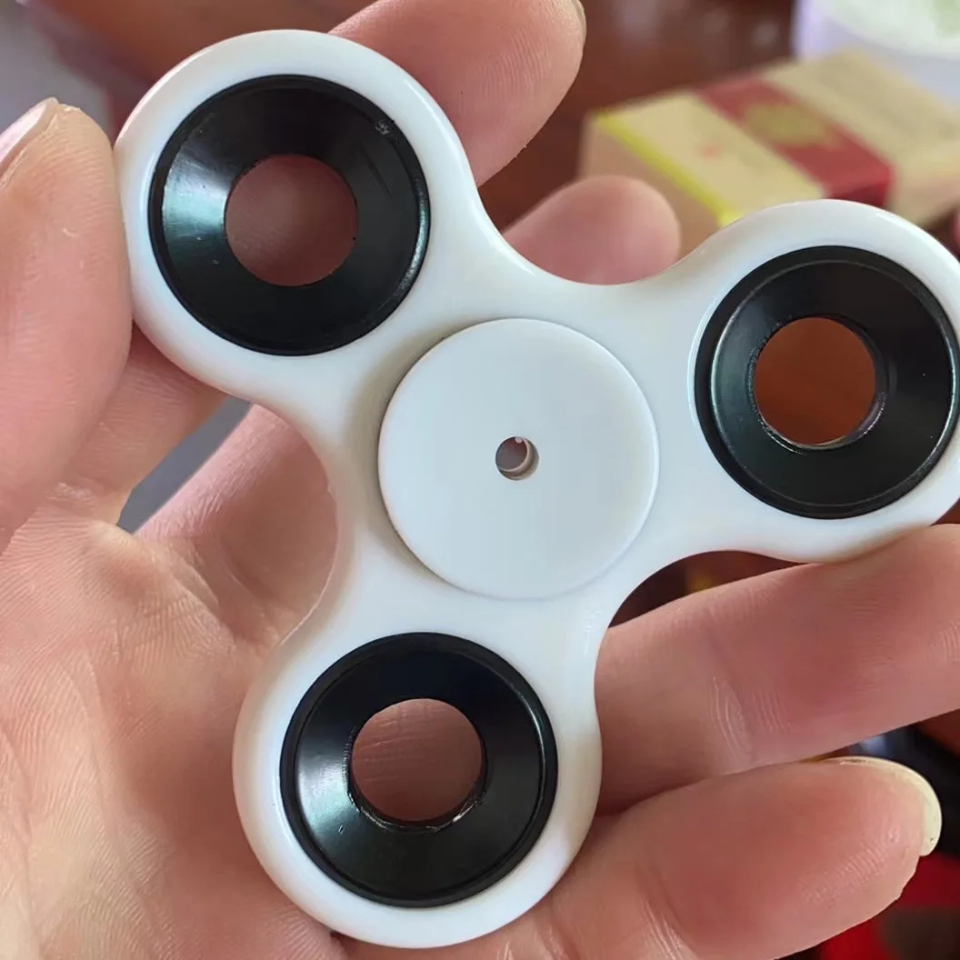360 Spinner Fidget Toy Metal Hand Finger Spinner Desk Focus - Buy ...