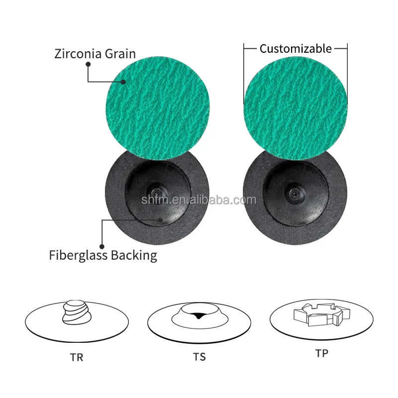 Quality Zirconia Abrasive Quick Change Discs Original Manufacturer Type ...
