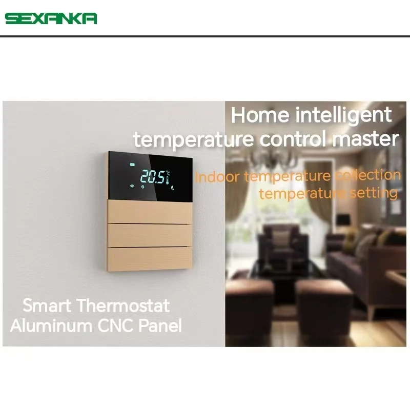 Sexanka Knx Smart Automation System Hotel Wall Switch Intelligent ...