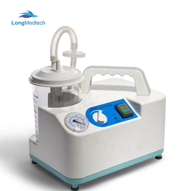 Portable Oil Free Sputum Aspirator Low Noise Surgical Electric Suction ...
