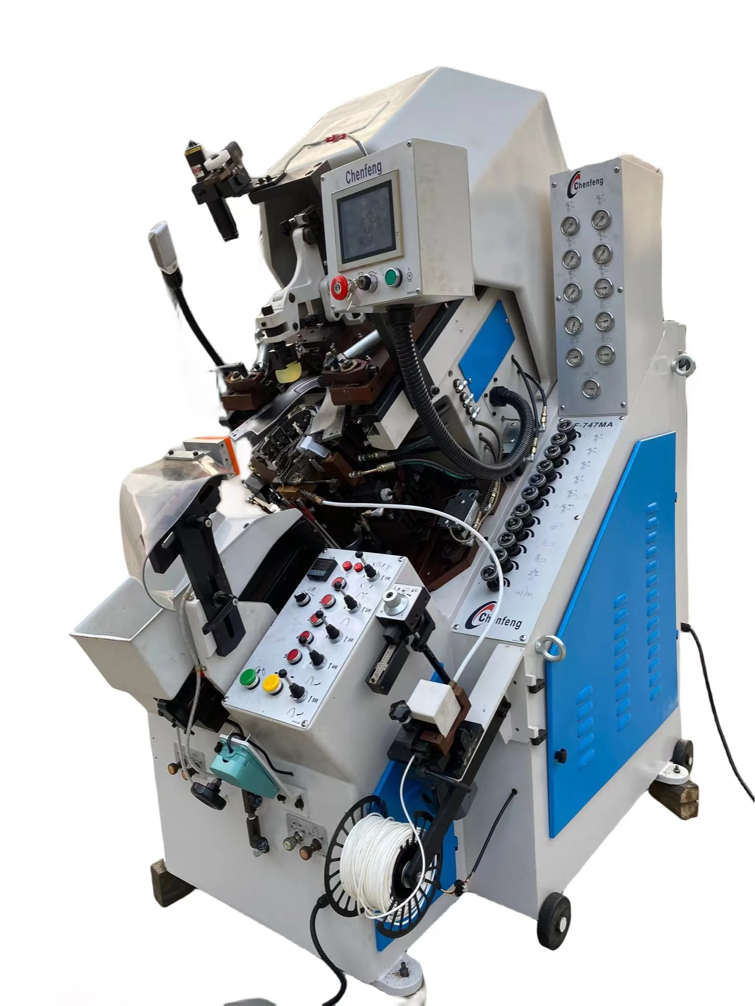 9 Pincer Hydraulic Shoe Last Making Machine - CF-747A