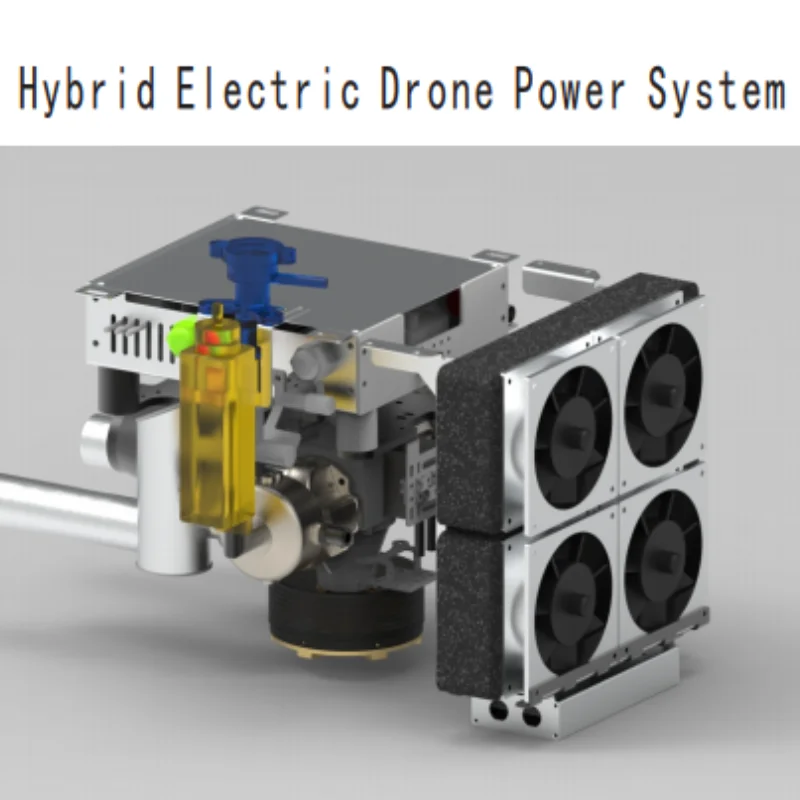 Gasoline-electric Hybrid Drone Power Generator - Long Endurance