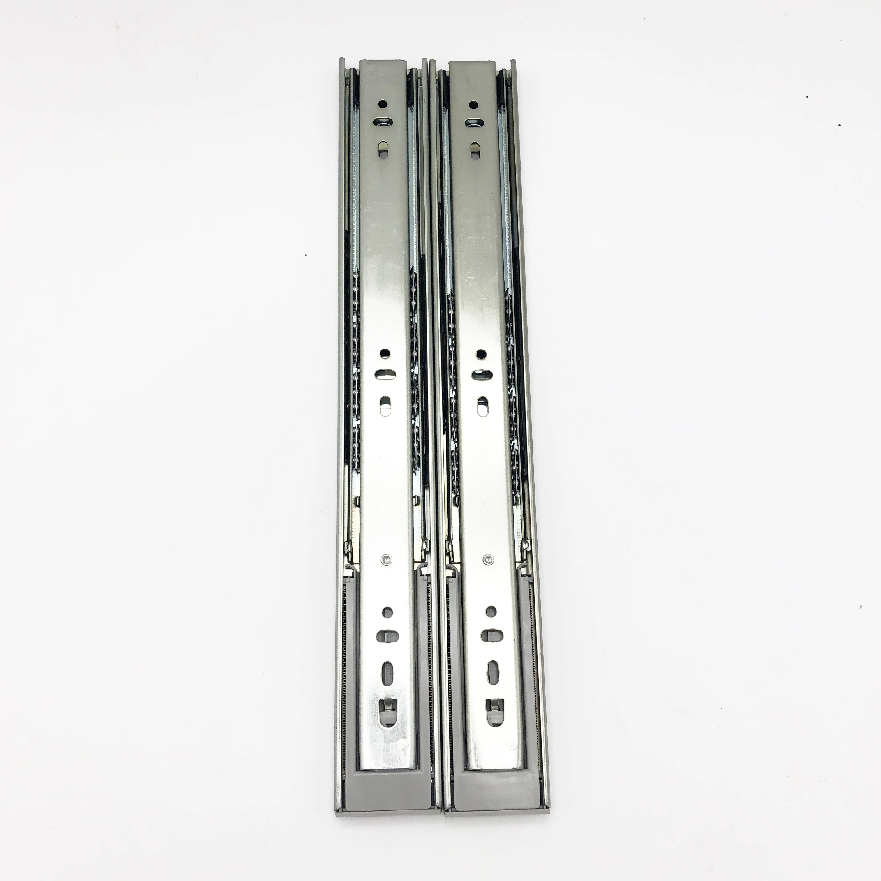 Hydraulic Telescopic Slide Channel Self Closing Drawer Guides 20 Inch ...