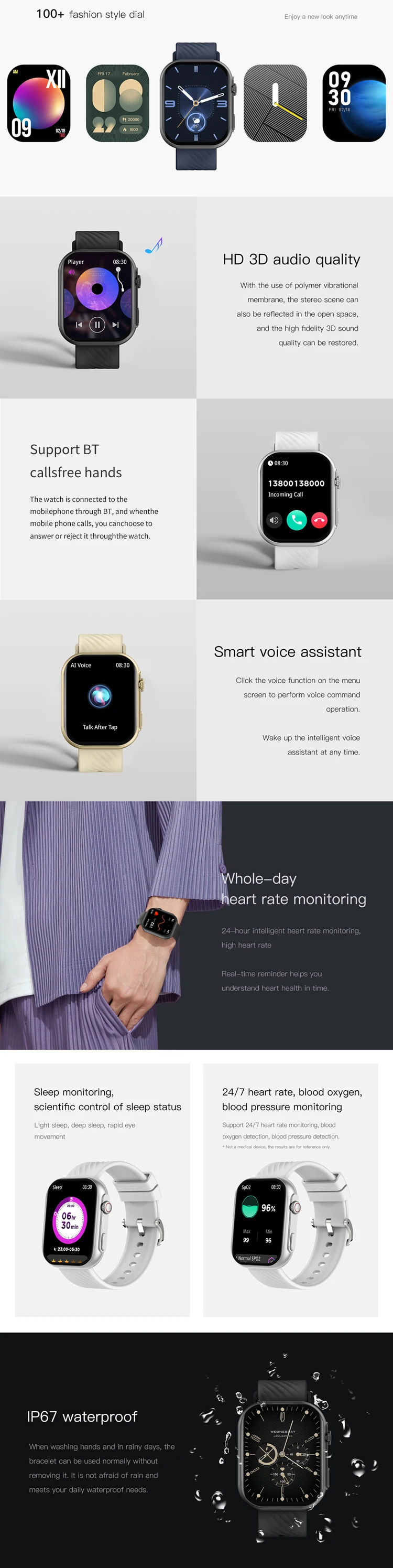 Cheap Zl80 Smart Watch With Silicone Strap Fashion Chip Rtl8763e ...