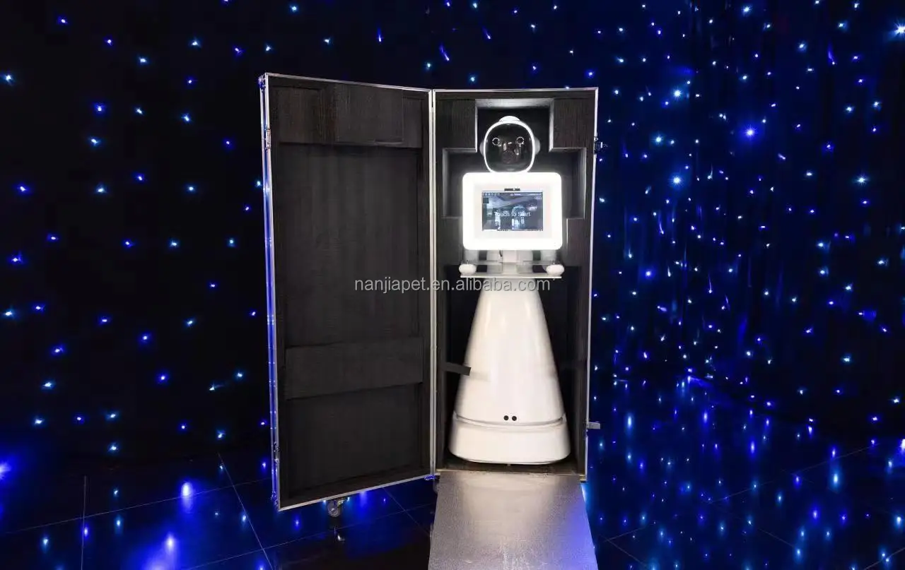 Magic Intelligent Operation Photobooth Machine Roaming Photo Booth ...