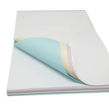 A4 Size Paper Carbonless Computer Paper Sheet Package Colored Ncr Paper ...