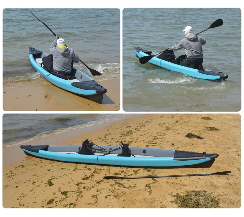 2024 New Arrival 14ft Fishing Pedal Kayak Tourism Kayak With Inflatable ...