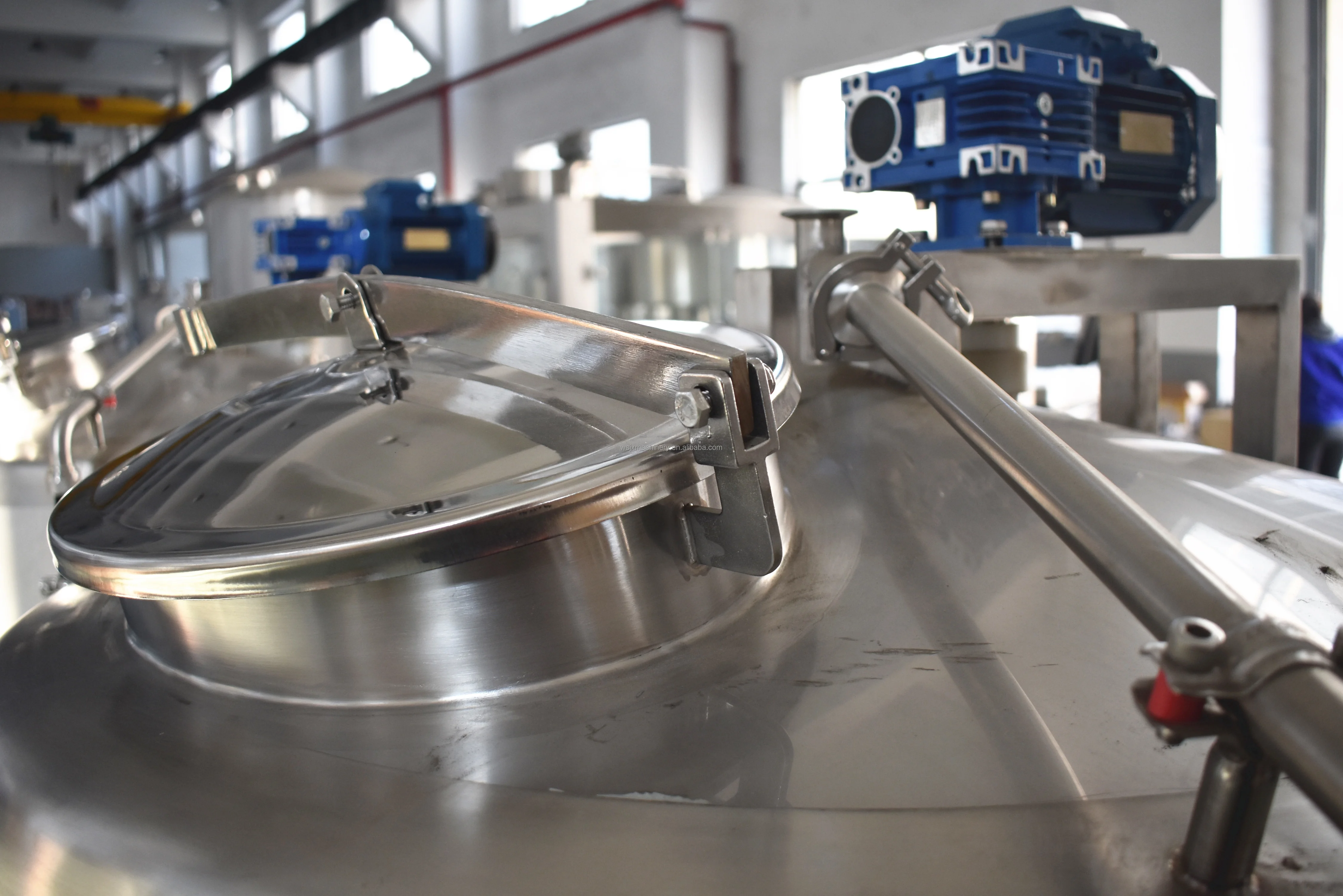 Fruit Juice Blending Tank Double Mixing Tank Sauce Jam Ketchup ...