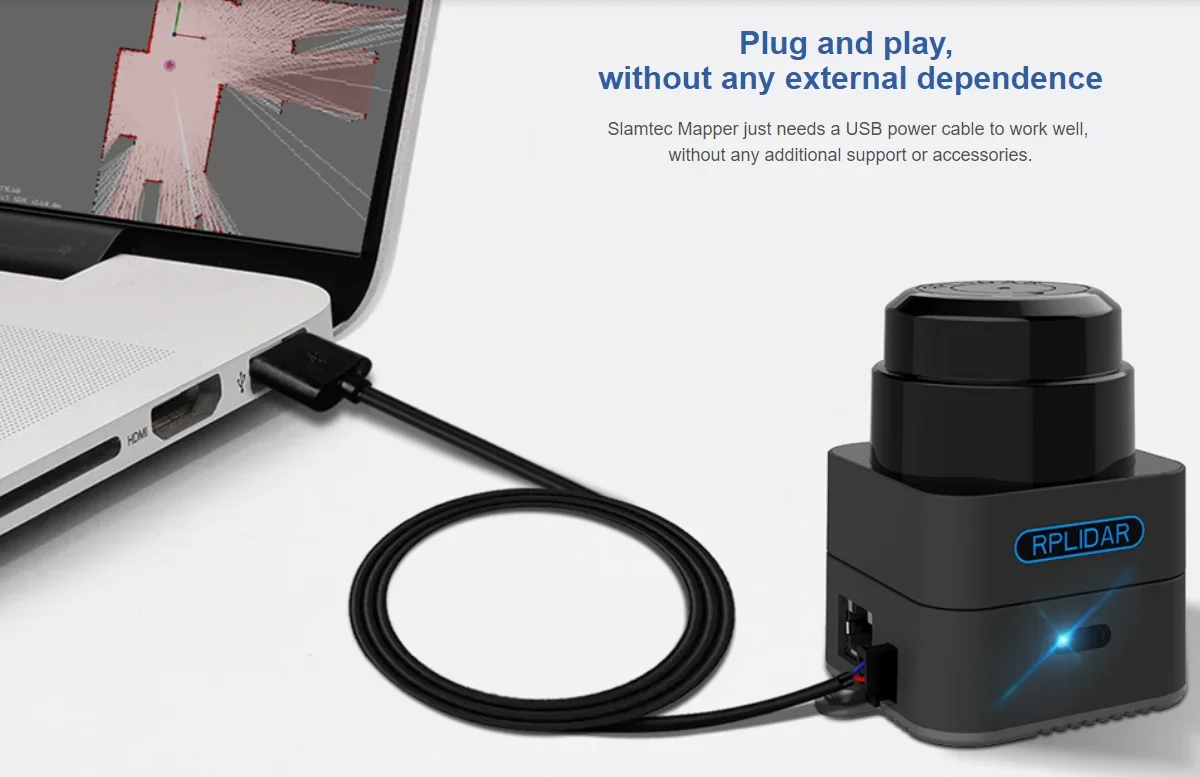 Slamtec Mapper RPLIDAR Mapping radar Tof 20m 40m Slam Positioning ...