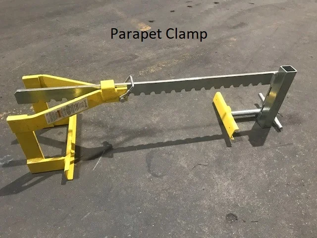 Parapet Adalah - Temporary Guardrail Construction Fall Protection
