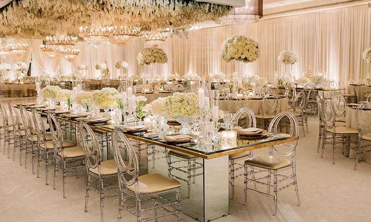 Wholesale Stacking Transparent Clear Wedding Phoenix Resin Chairs for ...