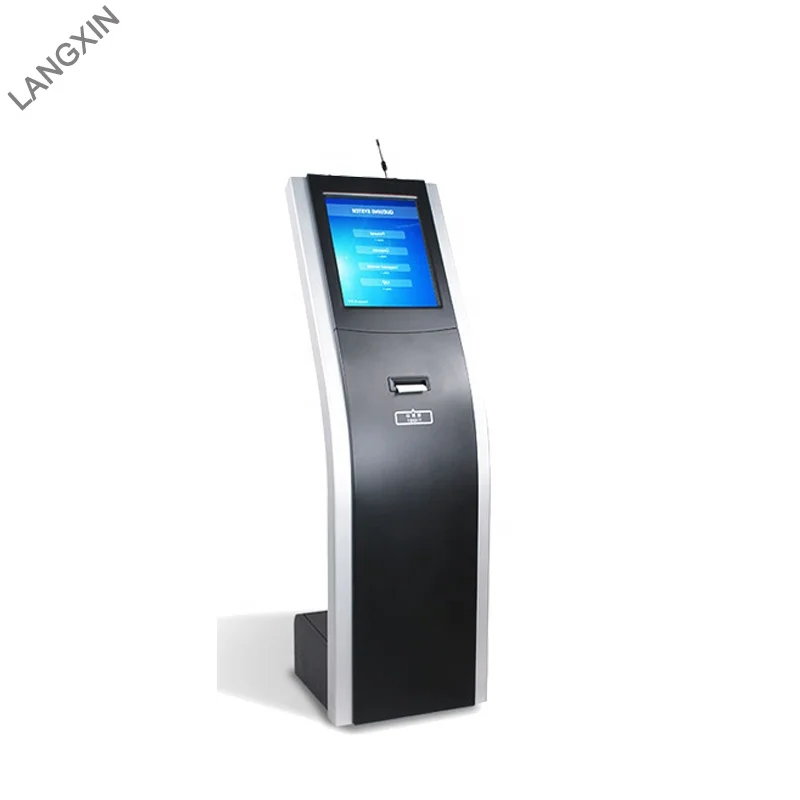 Hot Selling Bank Queueing System Machine Print Ticket Call Kiosk Touch ...