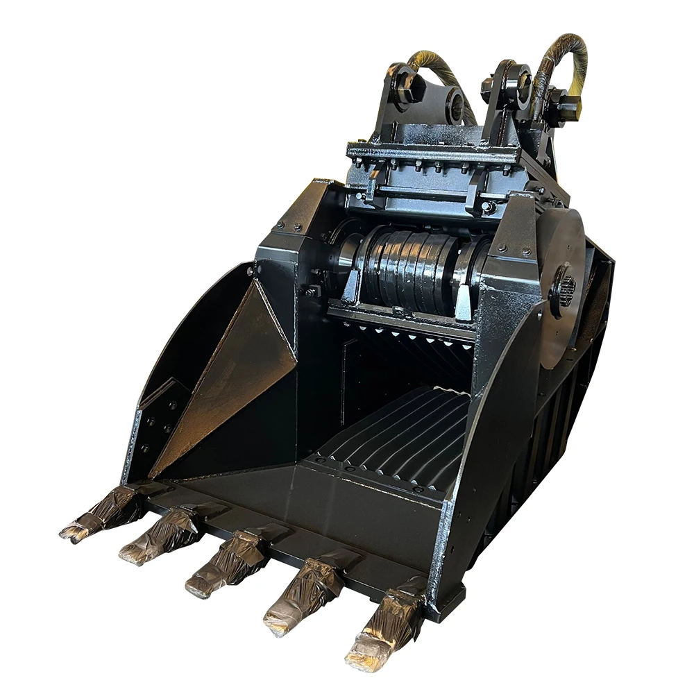 China Excavator Crusher Bucket For Loader Bucket Crusher For Excavator ...