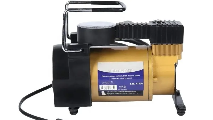 Single Cylinder Portable Air Compressor Dc 12 Volt Tire Inflator Dc ...