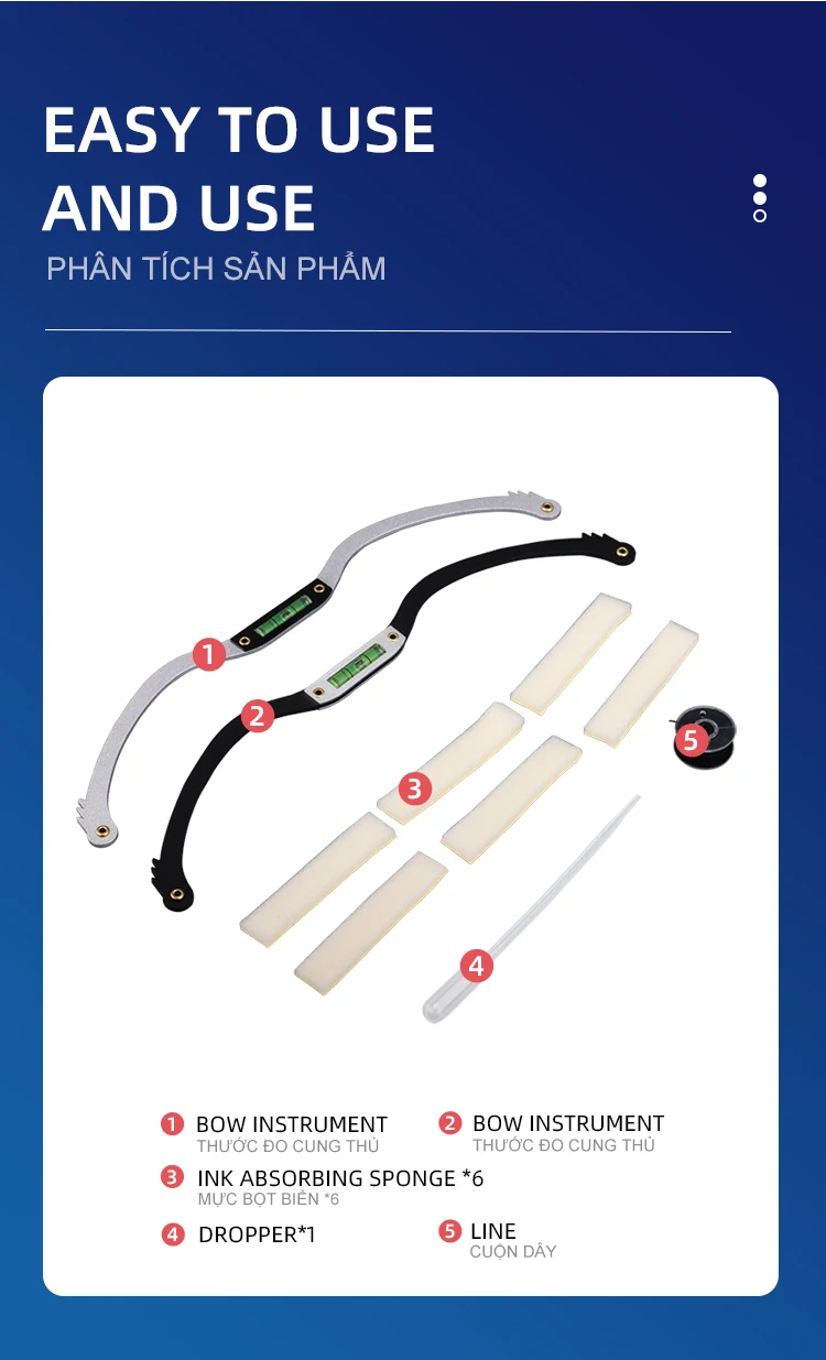 Horizontal Bead Mapping Ruler Tattoo Positioning Line Drawing Auxiliary ...